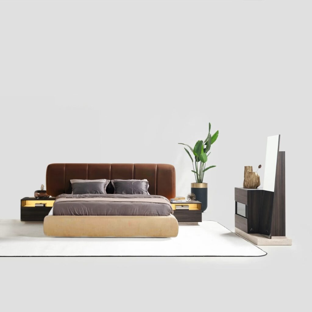 Aqua Bed Set | Minimalist Bed Sets in Abuja at TheShowroom NG